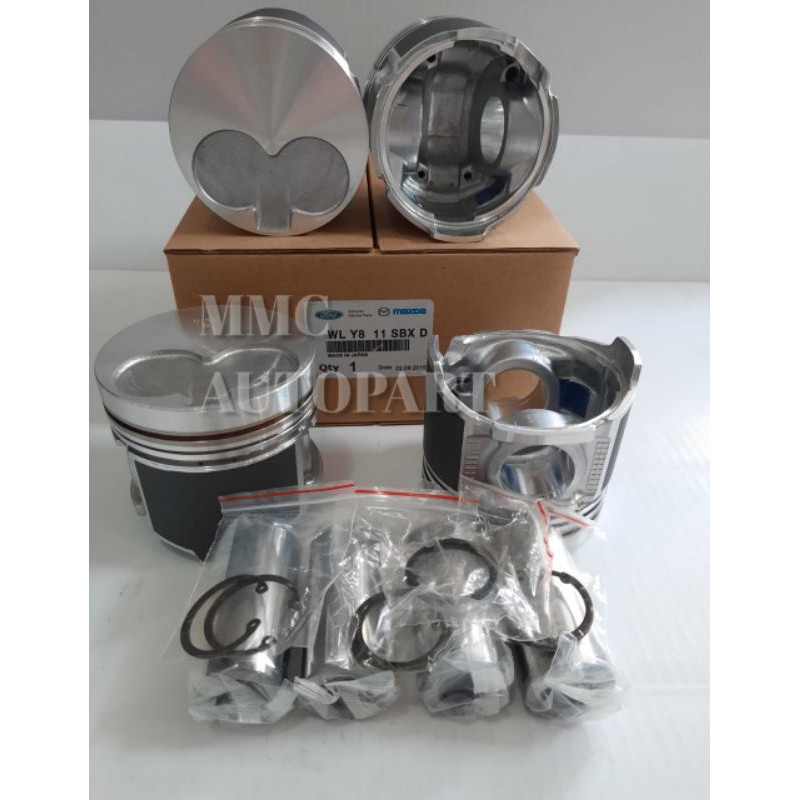 Jual Piston assy piston baja ford ranger 2500cc ukuran 0.50 | Shopee ...