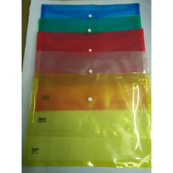 Jual Map Plastik Transparan Kancing "1" (SATU) | Shopee Indonesia