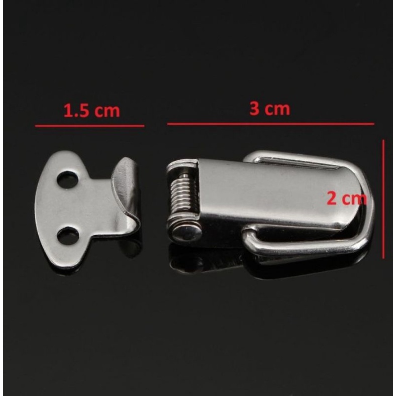 Jual Kunci Gesper Tas Koper Kotak Perhiasan Mini Lock Box Stainless ...