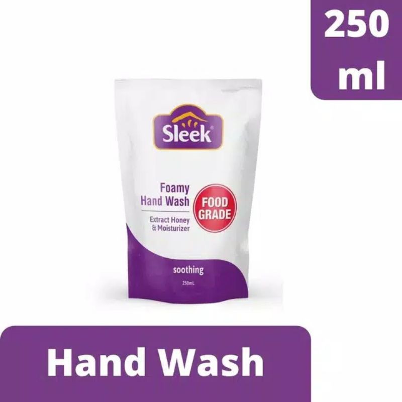 Jual Sleek foamy hand wash soothing pouch 250ml | Shopee Indonesia