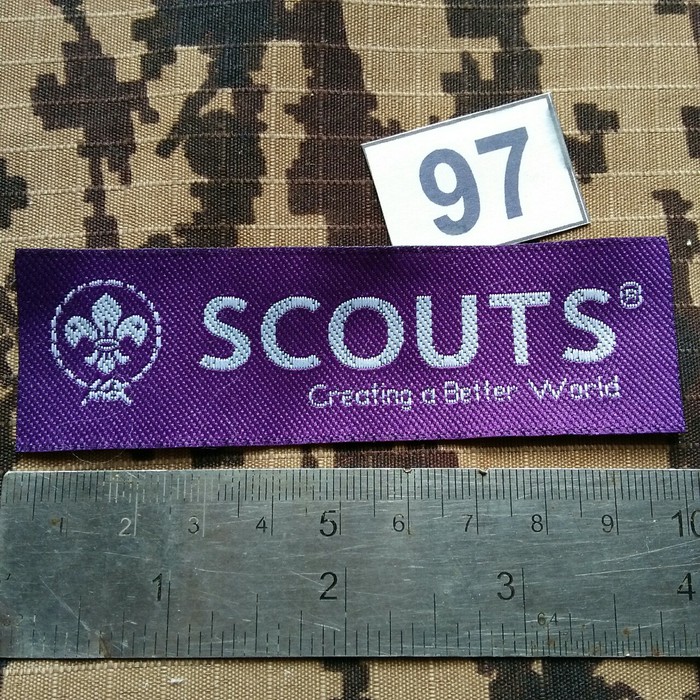 Jual patch 97 wosm scout pramuka pm330 | Shopee Indonesia