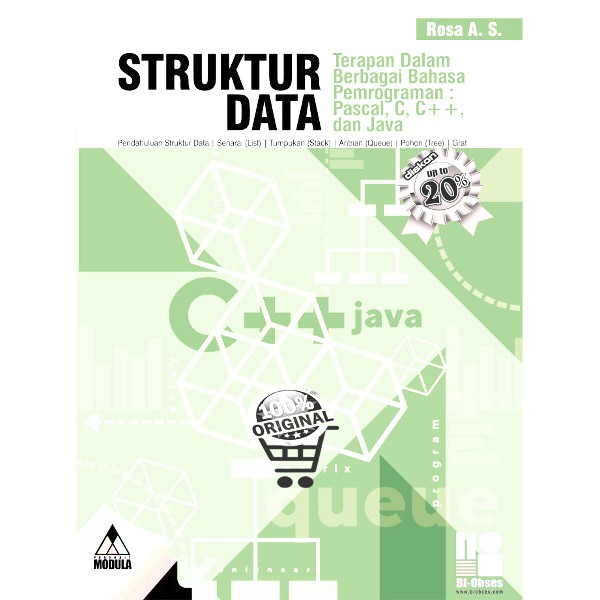 Jual STRUKTUR DATA Terapan dalam berbagai bahasa pemrogramaN | Shopee ...