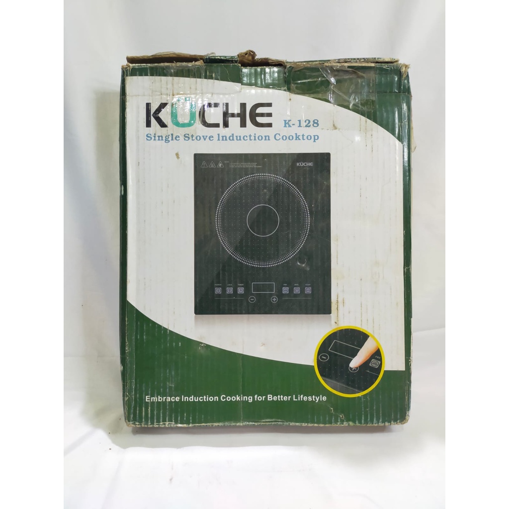 Jual SINGLE STOVE INDUCATION COOKTOP/ KUCHE 128/ KOMPOR LISTRIK ...