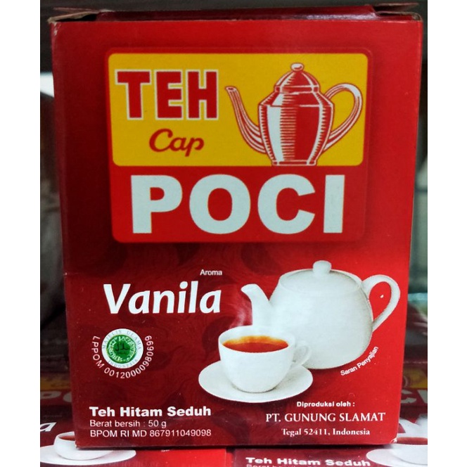Jual Teh Poci Vanilla 50 gr | Shopee Indonesia