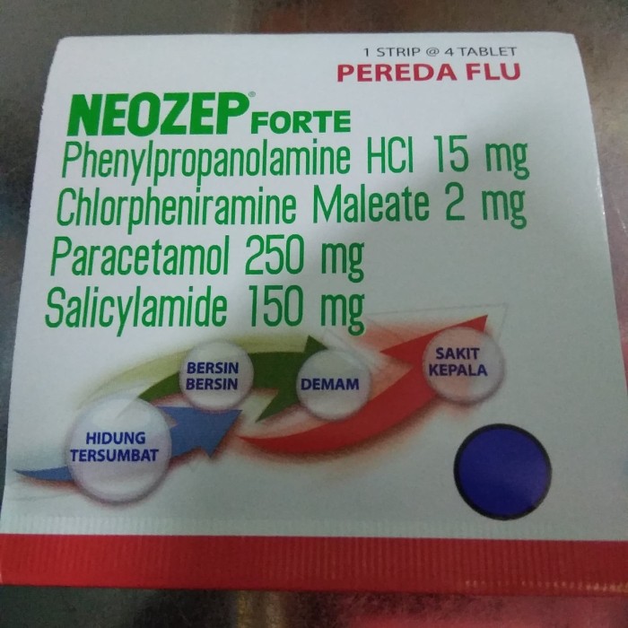 Jual Neozep Forte Neosep Forte Strip 4 Tablet | Shopee Indonesia