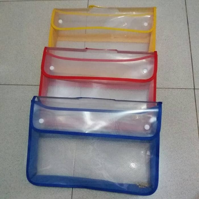 Jual Map Plastik Kancing Folio / Zipper Bag Kancing | Shopee Indonesia