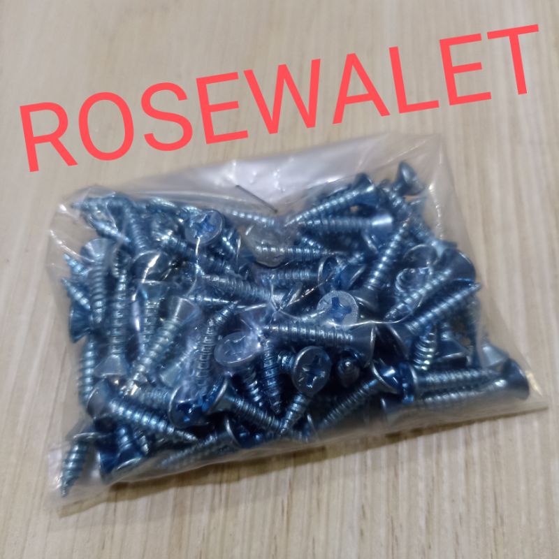 Jual BAUT TWEETER MUR SKRUP 1 BUNGKUS ISI 100 PCS | Shopee Indonesia