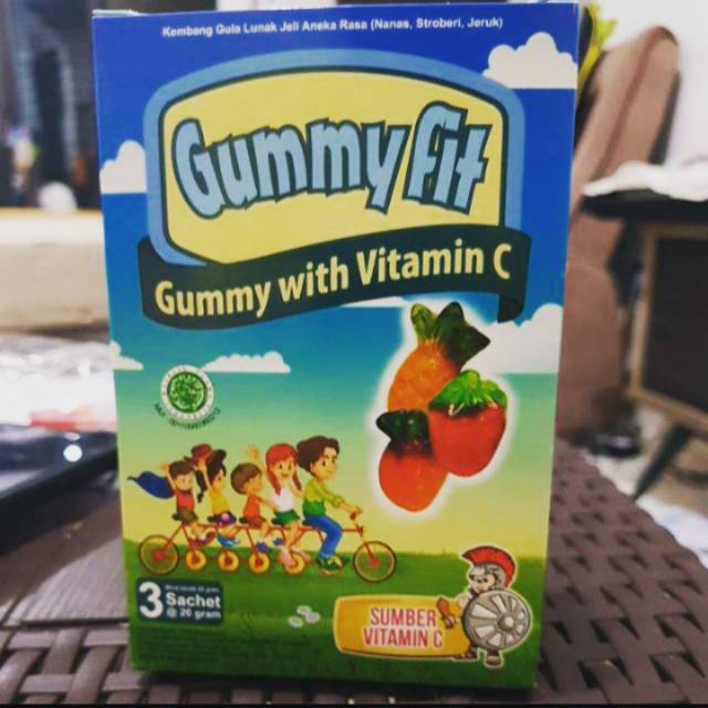 Jual Gummy Fit (Suplemen Vitamin C Anak) 1 Box | Shopee Indonesia