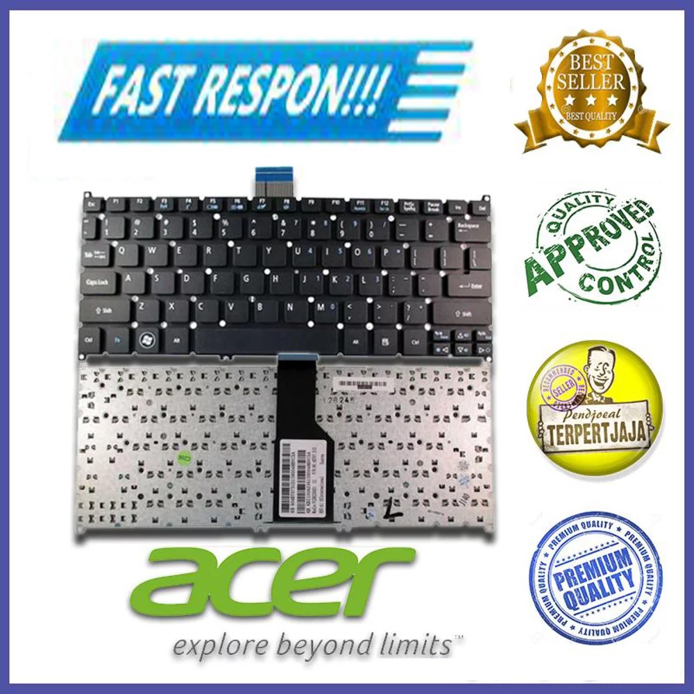 Jual Keyboard Laptop Acer Aspire One V5-121 V5-131 V5-171 V5-12 725 756 ...