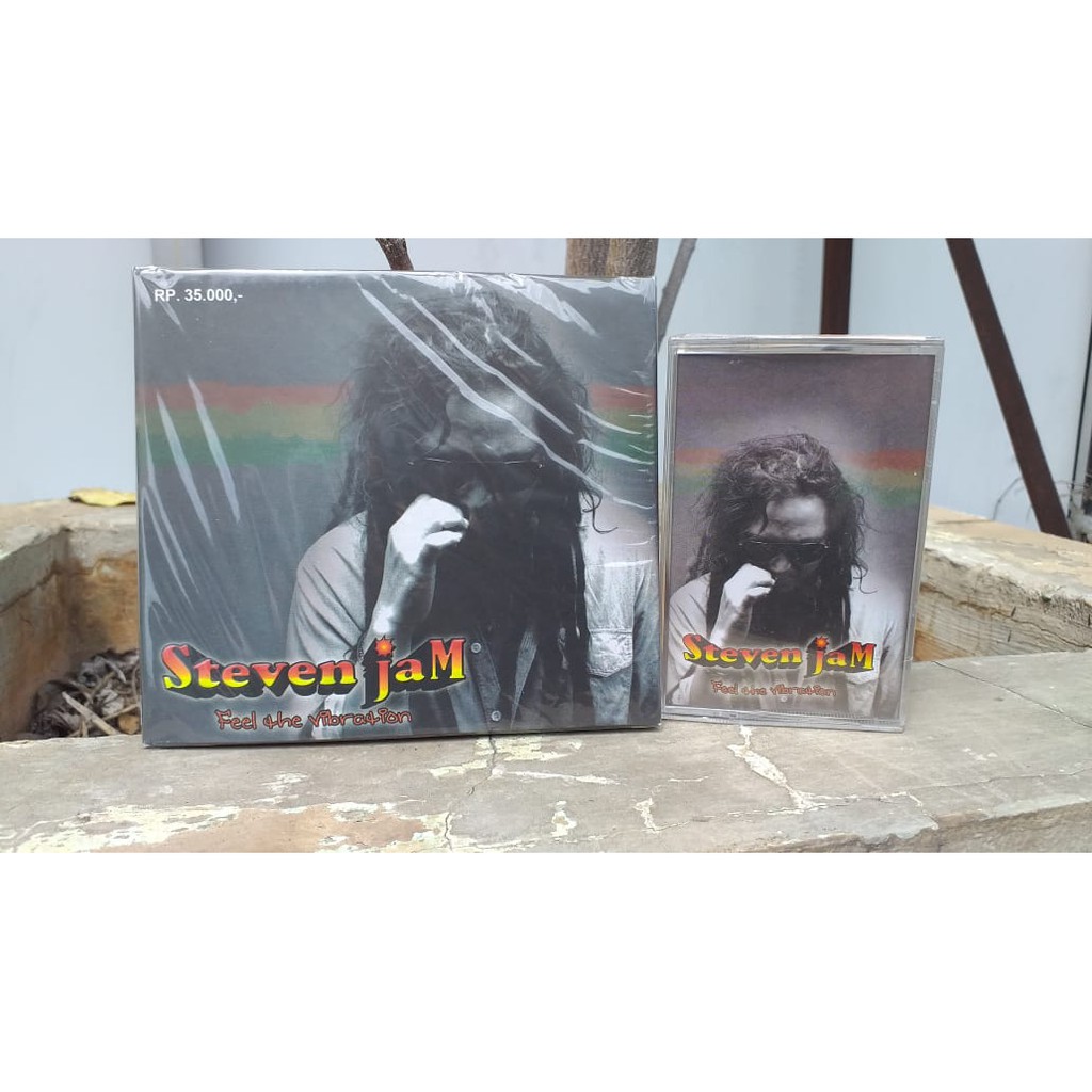 Jual Bundle CD dan Kaset Steven Jam Album Feel The Vibration | Shopee Indonesia