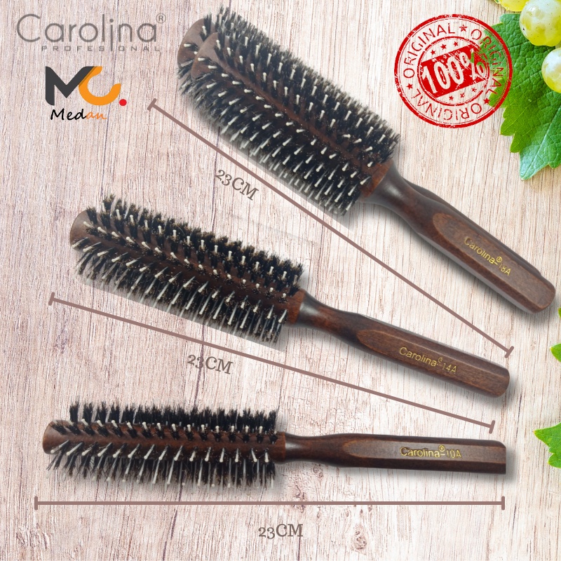 Jual Sisir Blow Rambut CAROLINA / Hair Blow Styling Brush / Sisir Roll ...
