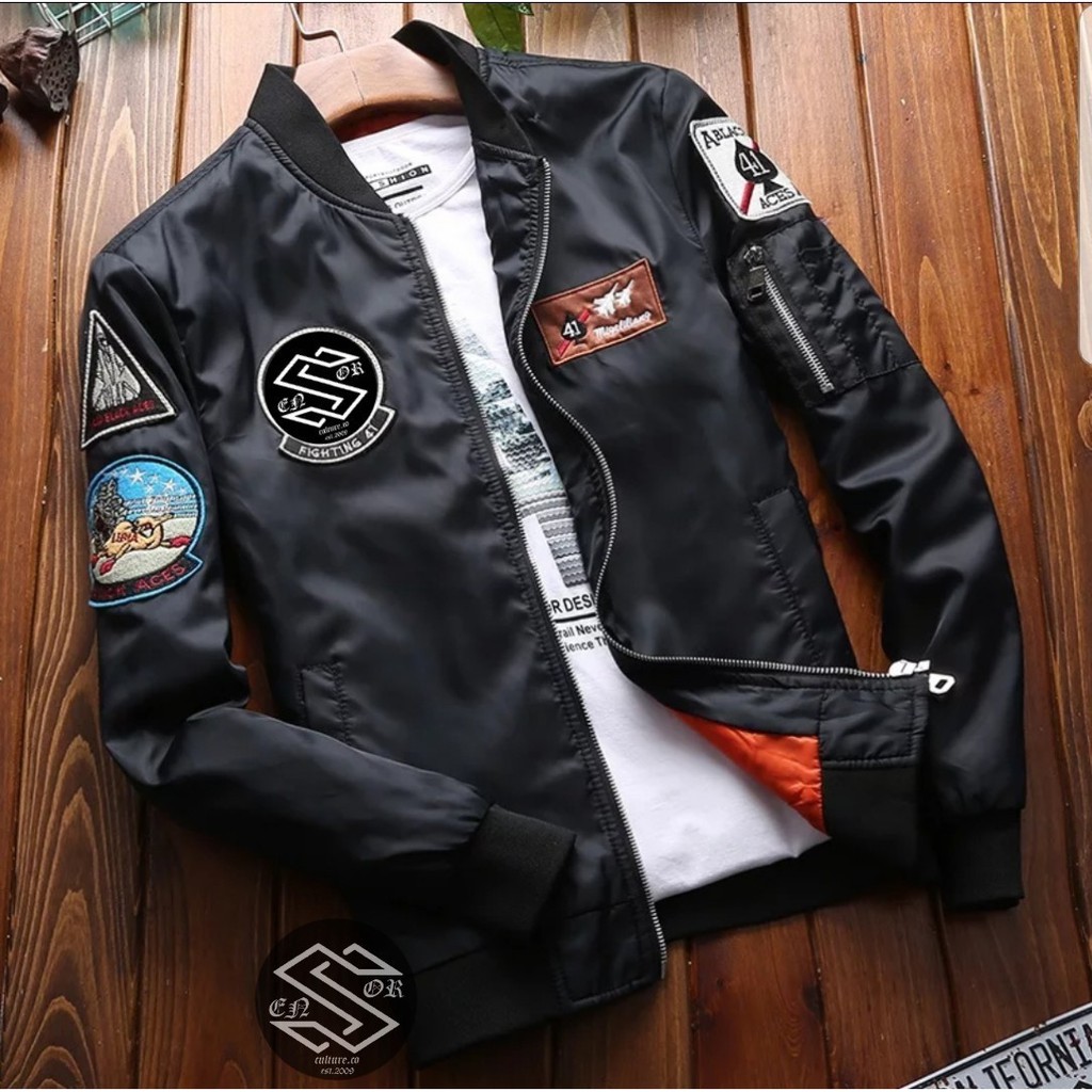 Jual Jaket Bomber pria/Jaket Bomber/Jaket Bomber Aragon/Jaket jumbo ...
