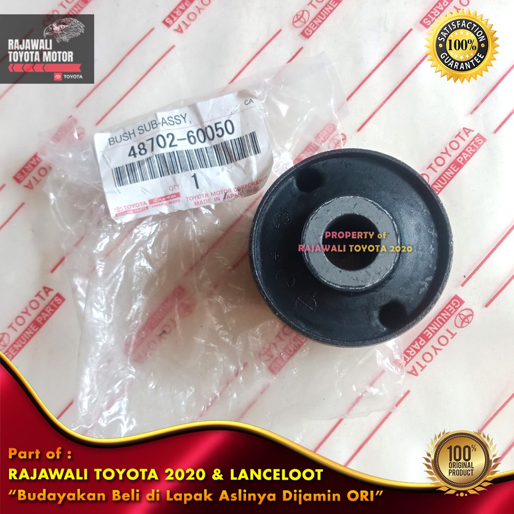 Jual Karet Bushing Arm Land Cruiser VX80 & VX100 Bush Control Original ...
