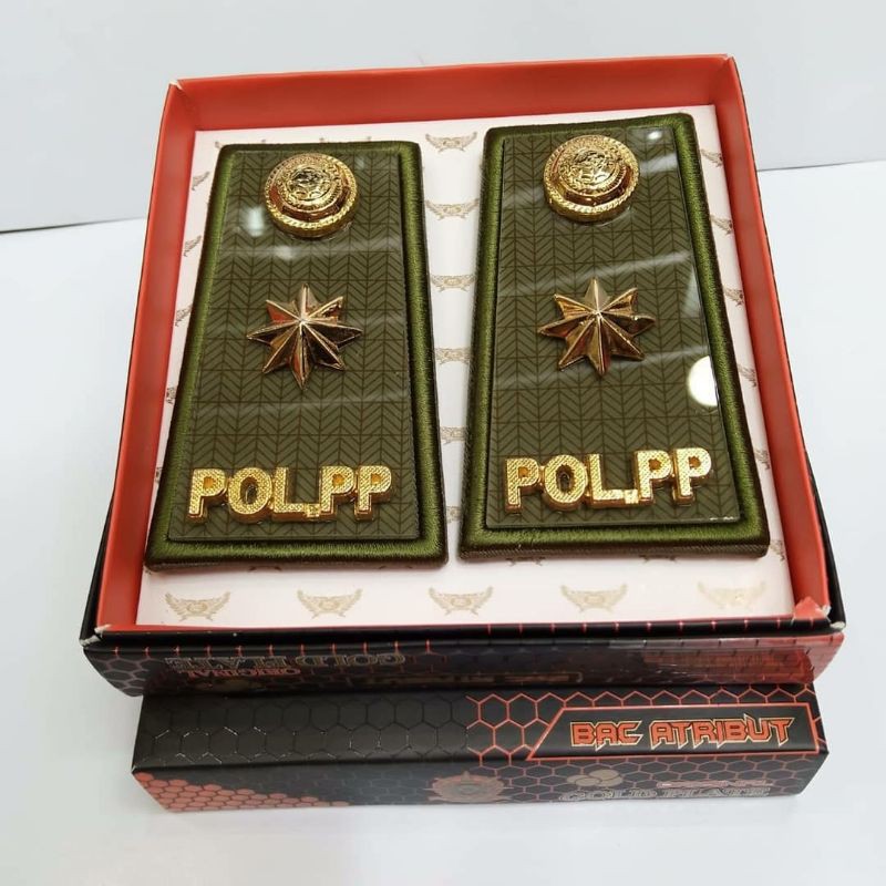 Jual tanda pangkat pol pp golongan 4c/pangkat pol pp | Shopee Indonesia