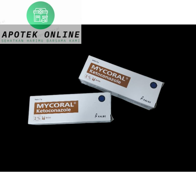 Jual Mycoral 2% Cream 5gr salep jamur gatal kudis | Shopee Indonesia