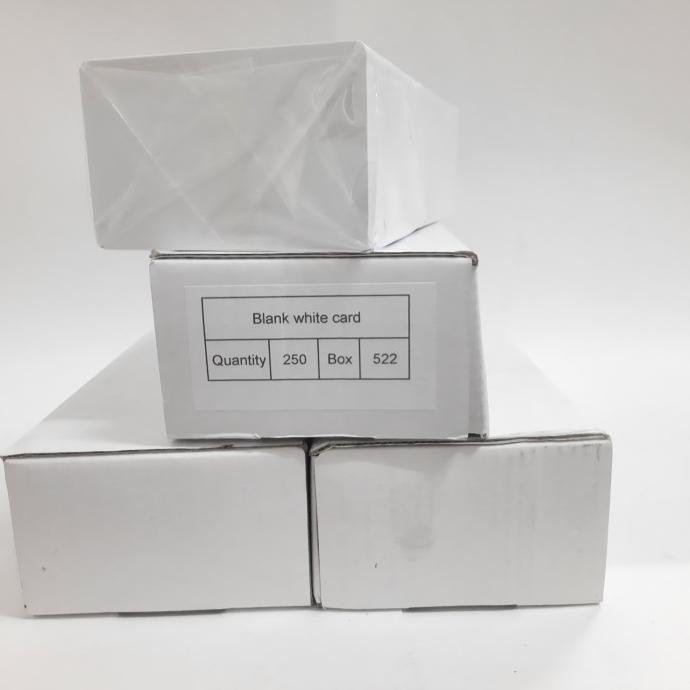 Jual Kartu Pvc Polos / Blank Id Card (Box) | Shopee Indonesia