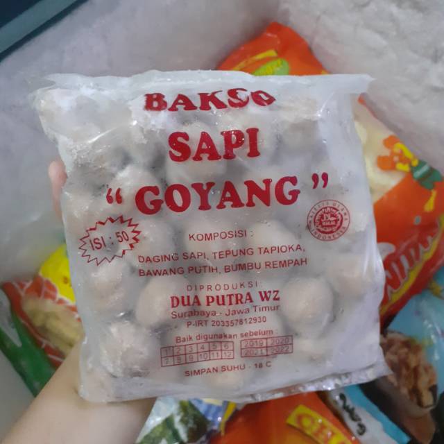 Jual SBY BAKSO SAPI GOYANG BASO FROZEN (BUNGKUS MERAH) | Shopee Indonesia