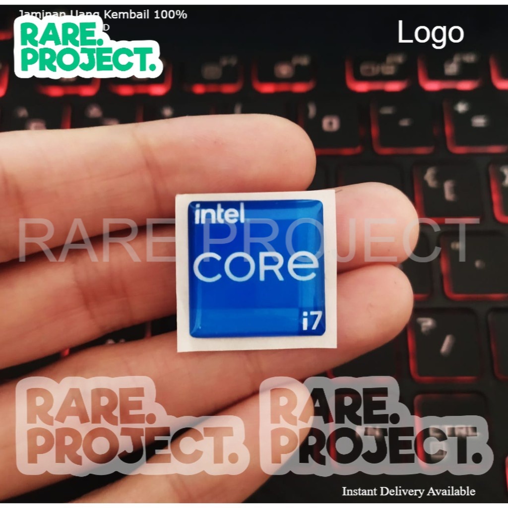 Jual STIKER INTEL CORE i7 GEN 11 STIKER TIMBUL LENTUR STIKER STIKER PC ...