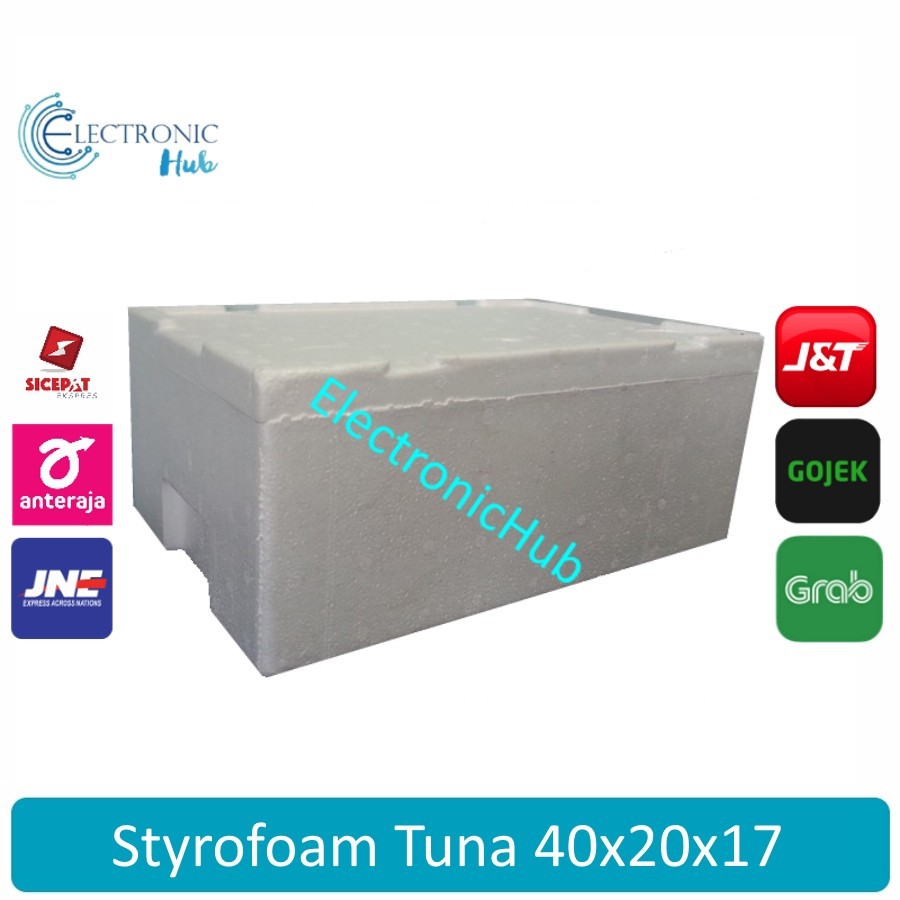 Jual Styrofoam 40 x 20 x 17 Sterofom Sterofoam Gabus Kotak Box | Shopee ...