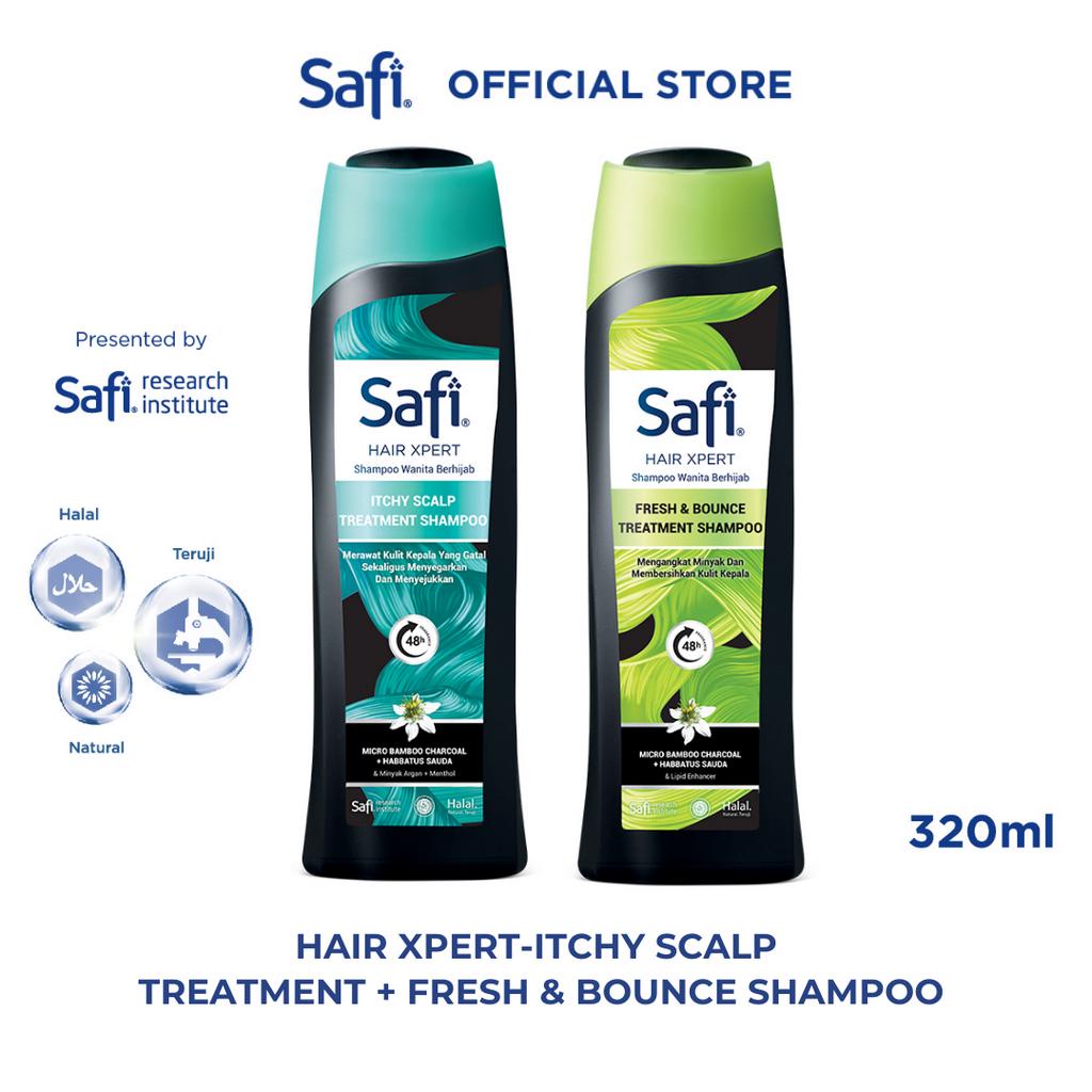Jual Safi Hair Xpert Itchy Shampoo 320 gr + Safi Hair Xpert-Fresh ...