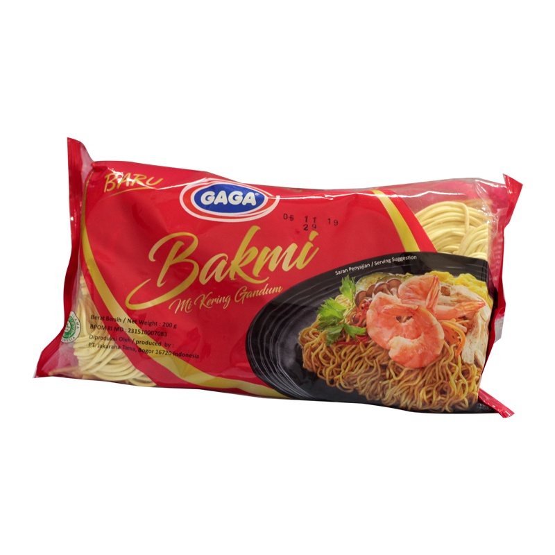 Jual Gaga Bakmi Mie Gandum 200Gr | Shopee Indonesia