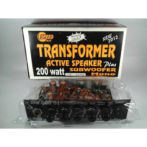 Jual Transformer active speaker mono plus subwoofer 200w Speed | Shopee ...