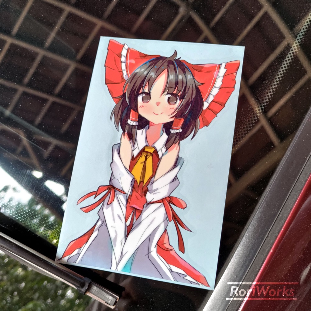 Jual Stiker Kiss cut - Reimu | Touhou | Shopee Indonesia