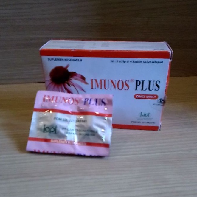 Jual IMUNOS PLUS 4 TABLET MULTIVITAMIN HERBAL - untuk daya tahan tubuh ...
