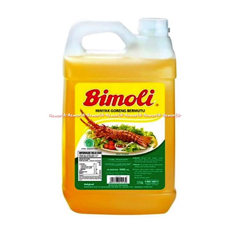 Jual Bimoli Minyak Goreng 5L Bimo Li Migor Bermutu Kemasan Derigent ...