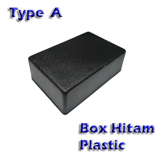 Jual Box Hitam Plastik Type A 50x75x26 mm Box Kotak Wadah BahanTebal ...