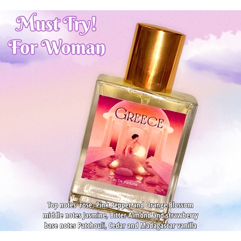 Jual Parfum Pramugari Crew Essence GREECE - Woman | Shopee Indonesia