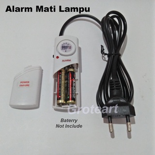 Jual Power Failure Alarm Sensor Alarm Mati Listrik PLN Padam baterai ...