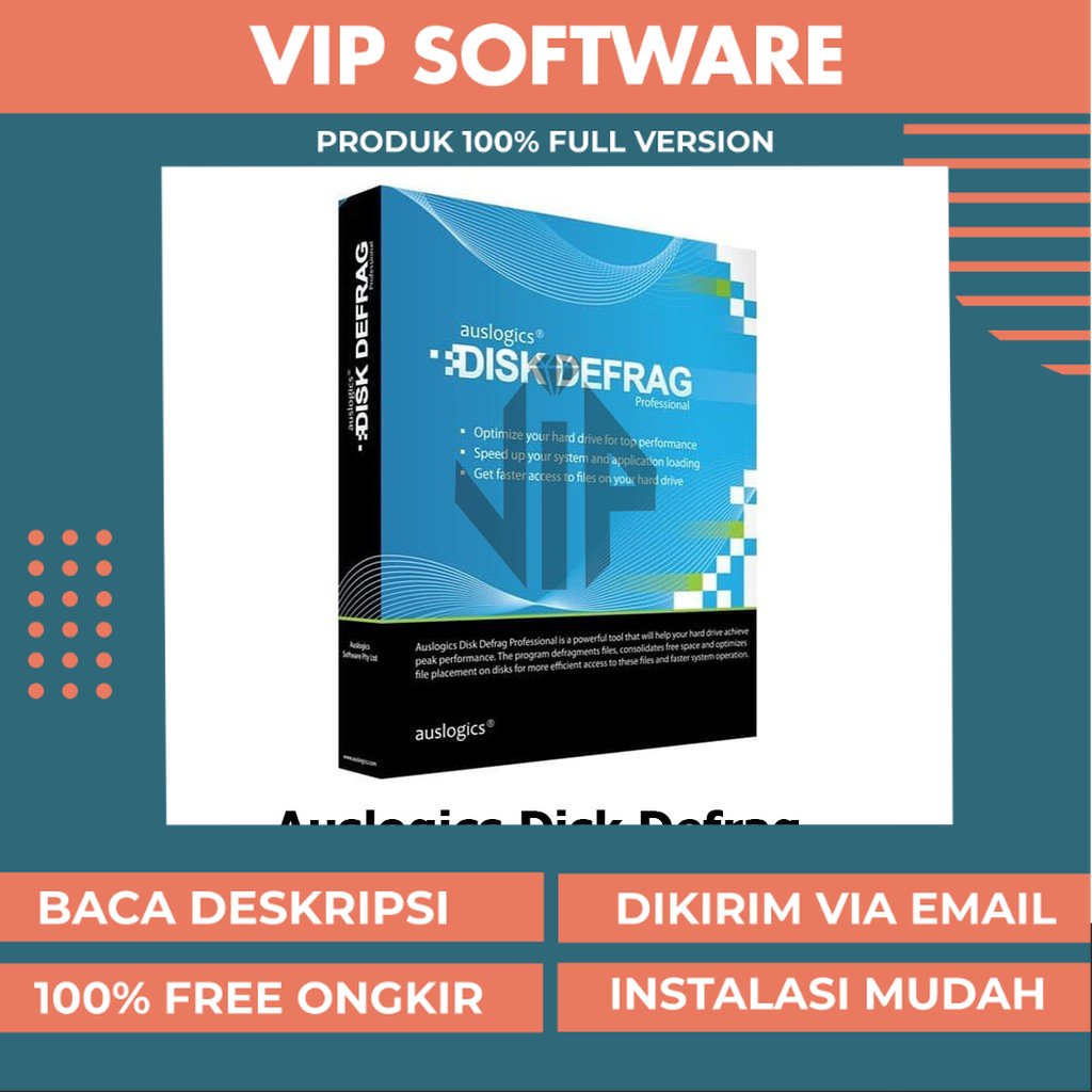 Jual Auslogics Disk Defrag Professional Terbaru PRO | Shopee Indonesia