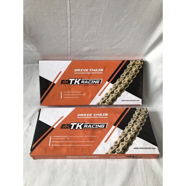 Jual RANTAI TK RACING MOTOR TRAIL SUPERMOTO CRF KLX WR | Shopee Indonesia