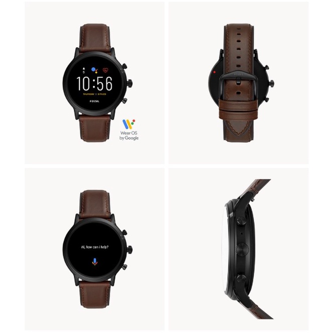 Jual Jam tangan Fossil Original GEN 5 SMARTWATCH - THE CARLYLE HR DARK ...
