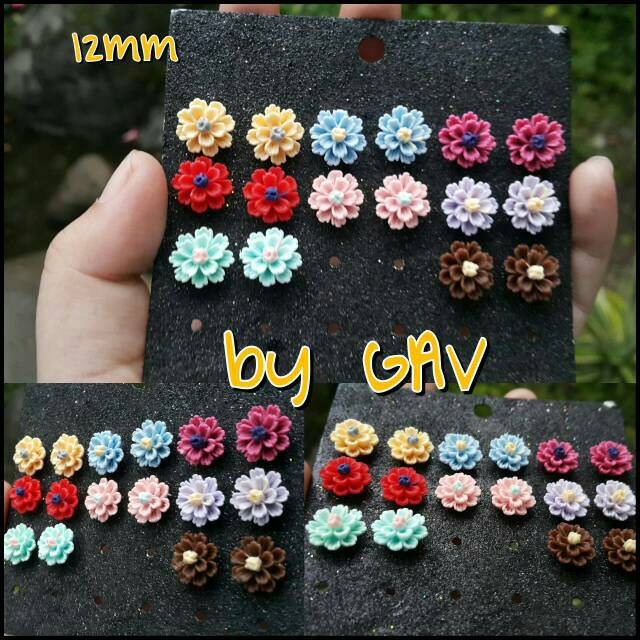 Jual Anting bunga teratai matte | Shopee Indonesia