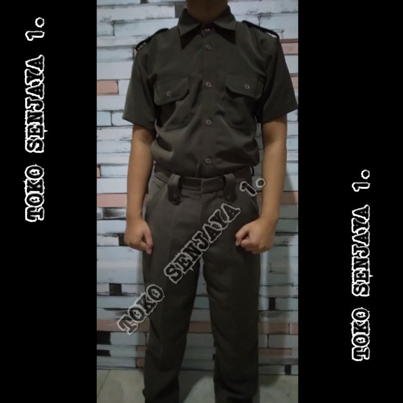 Jual SERAGAM PDH SATPOL PP POL PP | Shopee Indonesia