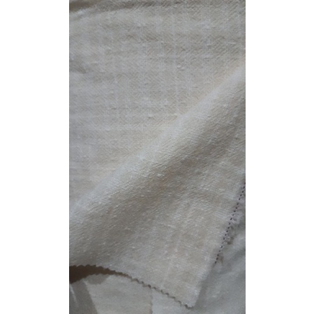 Jual Kain Bahan fancy wool tweed linen kotak import Quality ( 0.50 mt ...