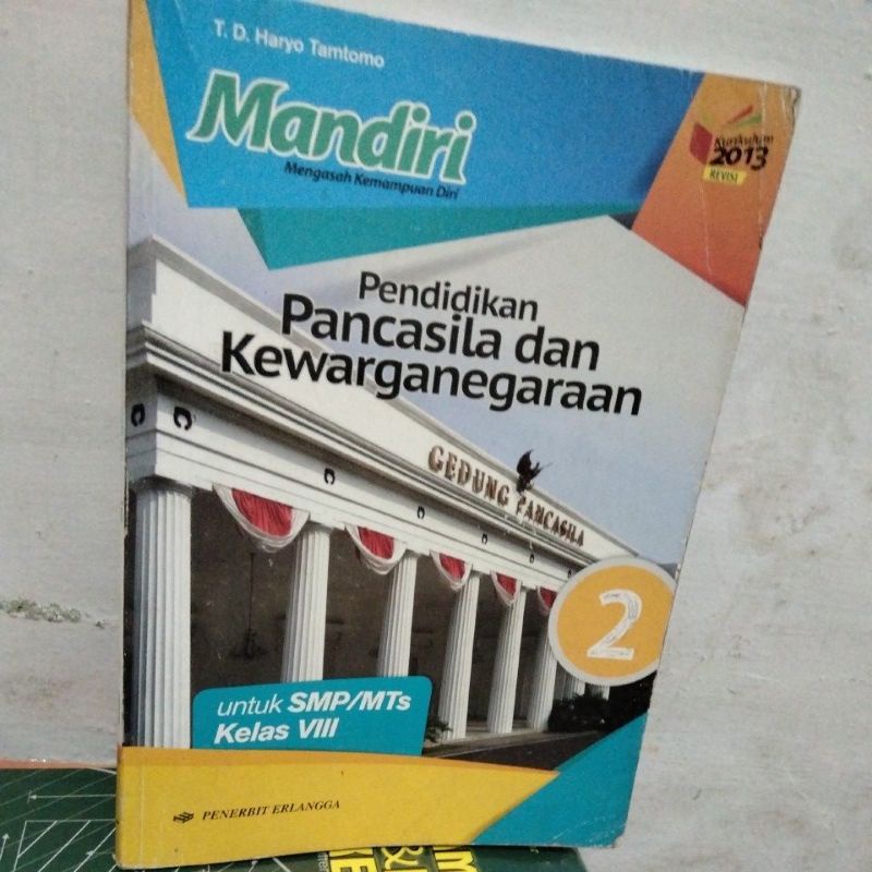 Jual BUKU MANDIRI PPKN/PENDIDIKAN PANCASILA DAN KEWARGANEGARAAN KELAS 8/VIII/2 SMP/ MTS REVISI ...