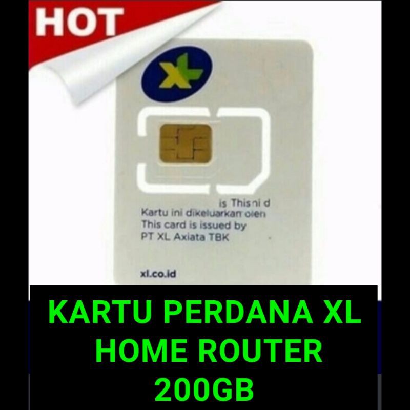 Jual KARTU XL 200GB 4G LTE SEGEL untuk XL HOME ROUTER MV008 | MIFI ...