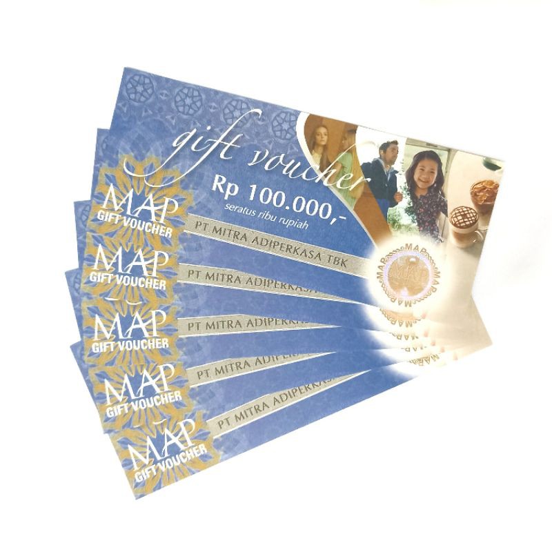 Jual Voucher MAP 100rb (5 lembar) | Shopee Indonesia