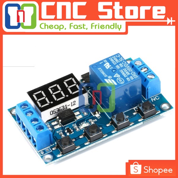 Jual [MDL-0010] Digital Timer Control Module 1CH Relay Modul Switch | Shopee Indonesia
