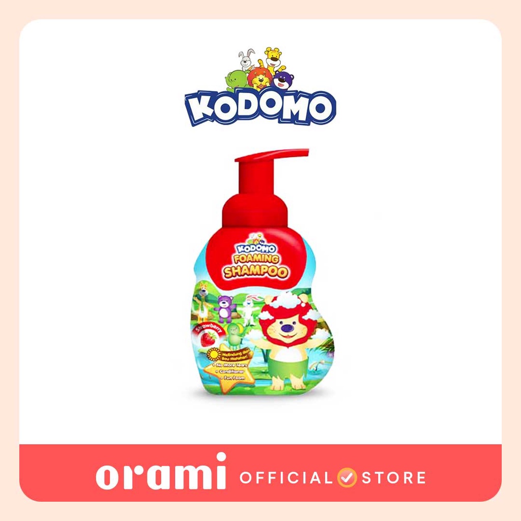 Jual Kodomo Shampoo Foam Strawberry 250ml | Shopee Indonesia
