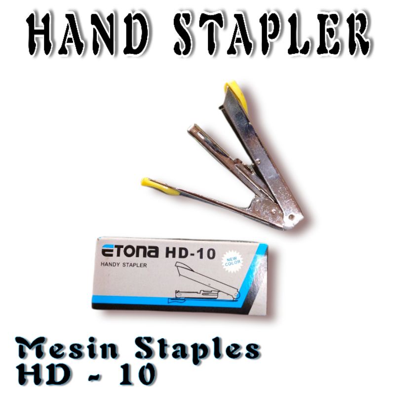Jual Hand Stapler HD-10 √ Mesin Staples √ Staples | Shopee Indonesia