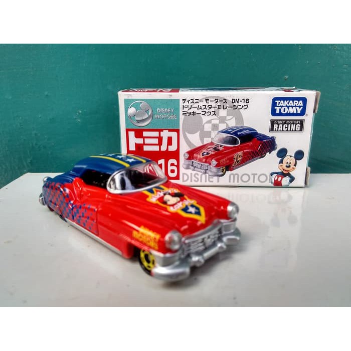 Jual Tomica Disney Motors DM-16 Mickey mouse Racing Diecast mobil Takara tomy murah | Shopee ...