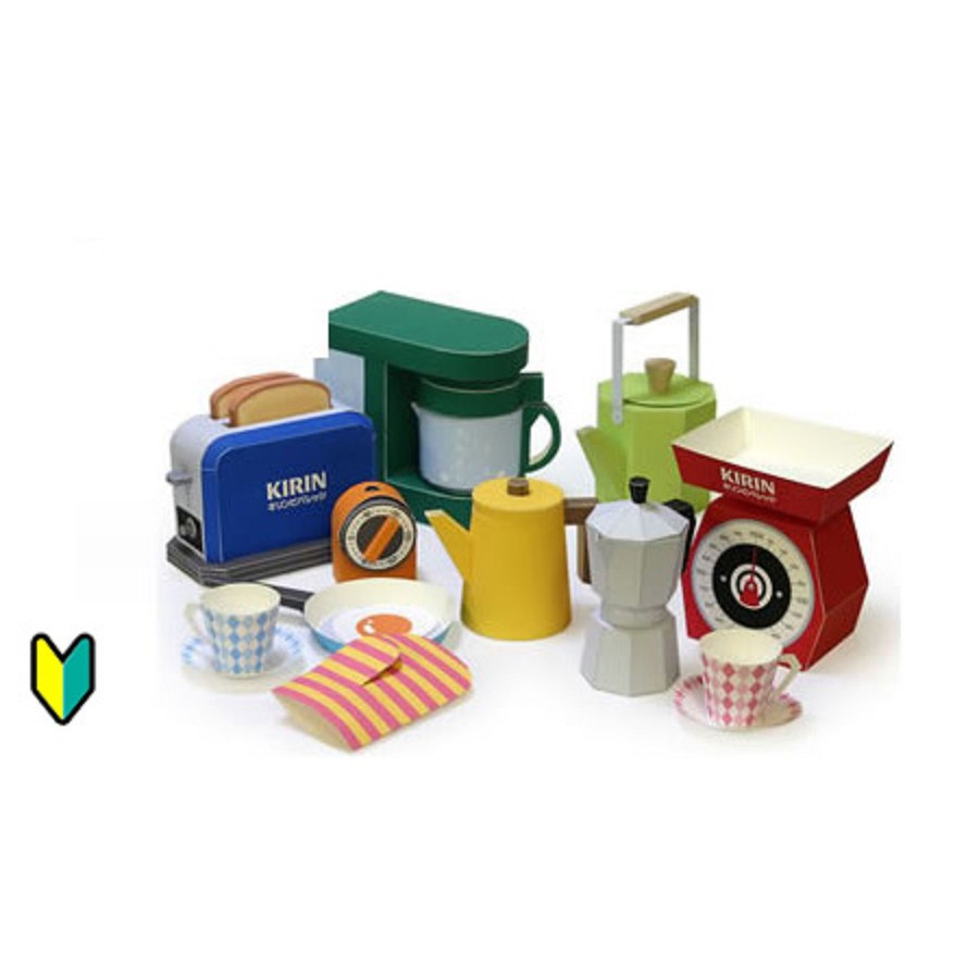 Jual DIY Papercraft pola Kitchen Set Collection Kertas Jasmine 200gsm ...