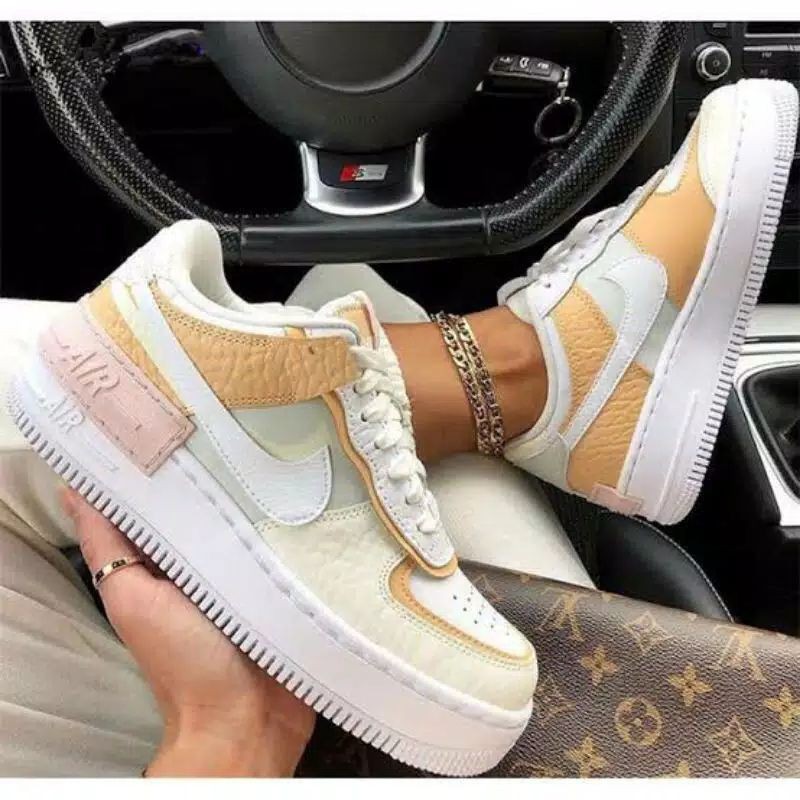 Jual Sepatu Nike Air Force 1 AF1 Low Shadow SE Spruce Aura Premium ...