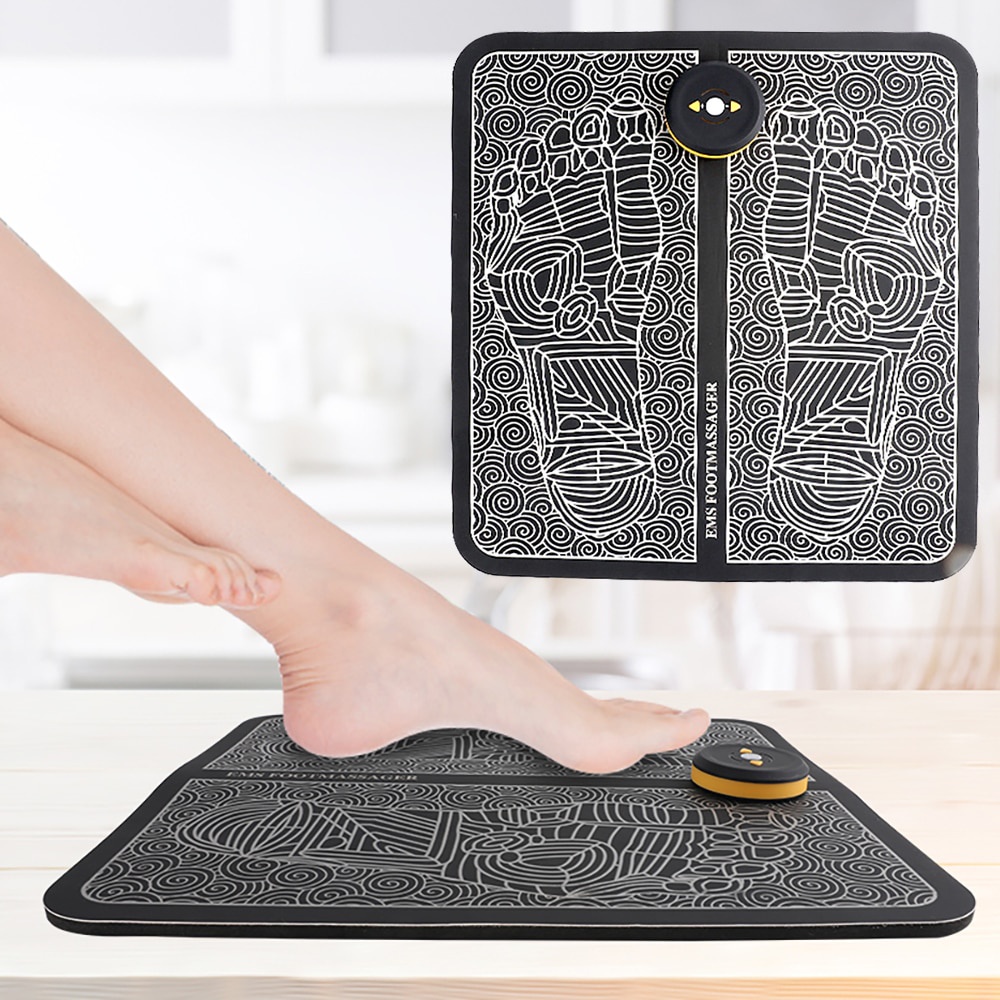 Jual PREORDER EMS Foot Massage Mat Physiotherapy Multi-directional Foot ...