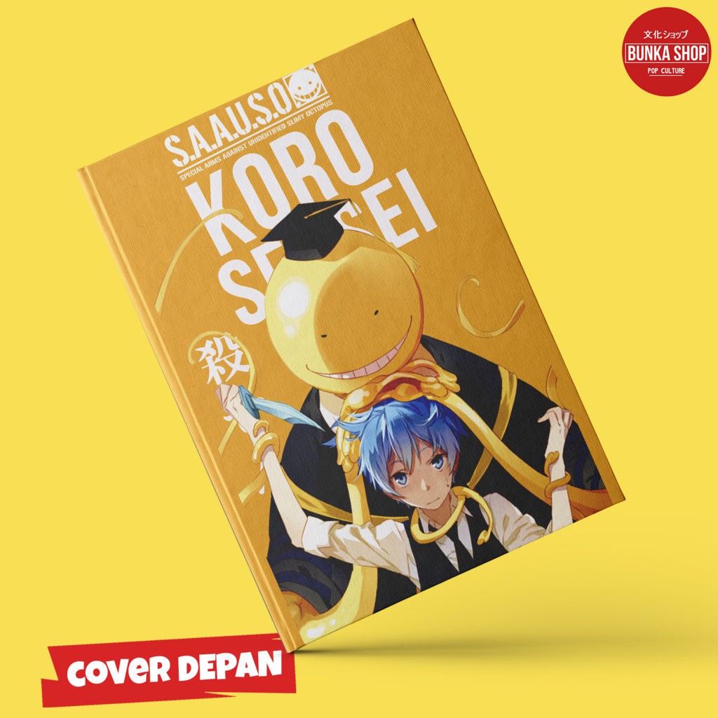 Jual Note Book Hardcover Anime Ansatsu Kyoushitsu Koro Sensei Koro ...