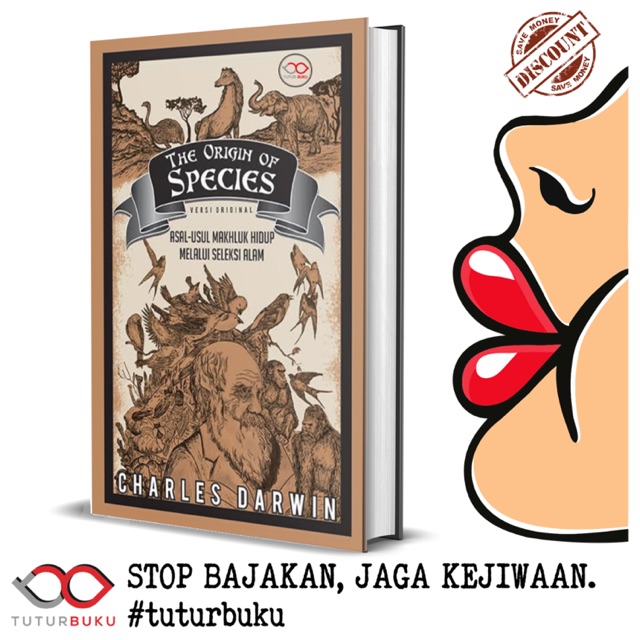 Jual Hard Cover The Origin Of Species - Charles Darwin | Shopee Indonesia